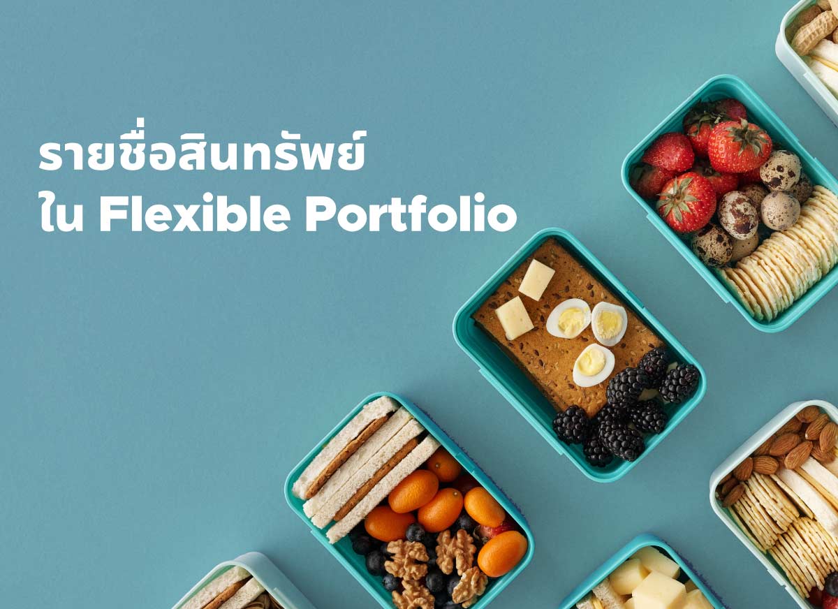 รายชื่อสินทรัพย์ใน Flexible Portfolio | StashAway ประเทศไทย