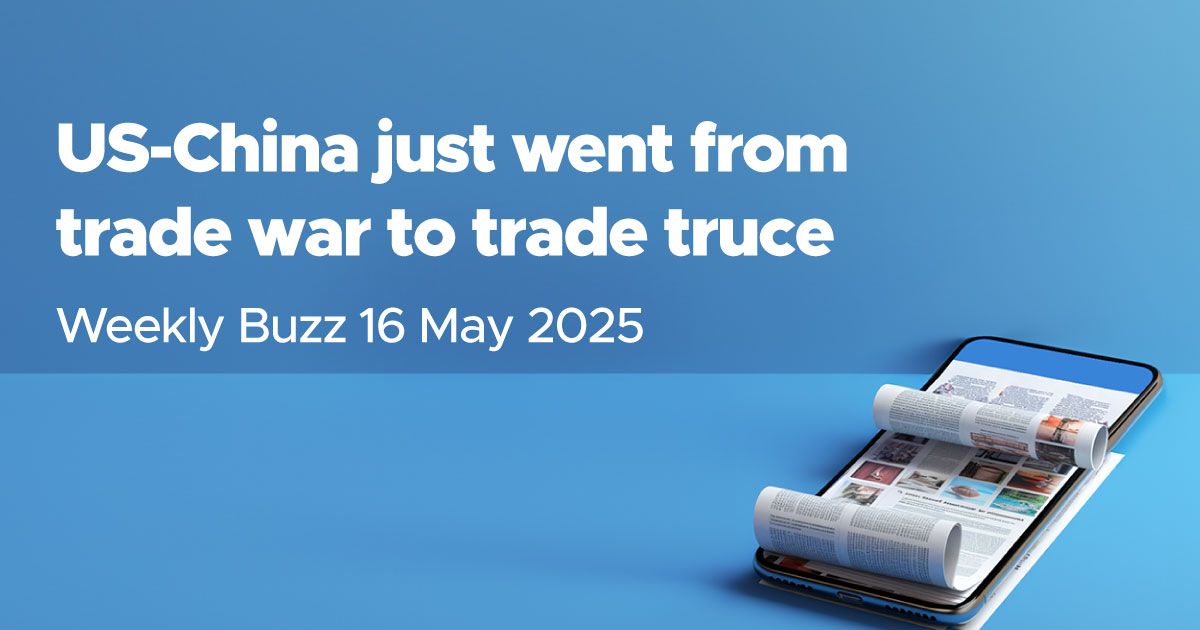 Weekly Buzz: US-China just went from trade war to trade truce 🕊️ ...