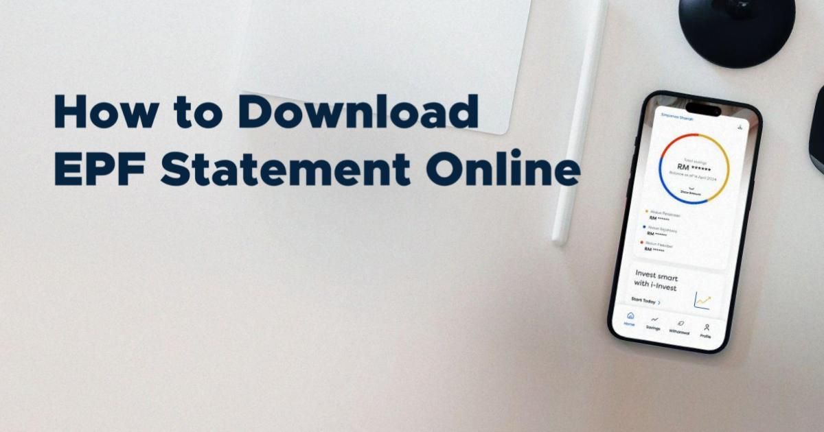 How to Download EPF Statement Online | StashAway Malaysia